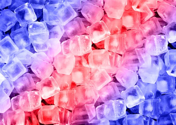 Background of pink ice cubes — Stock Photo © sommaill #28585981