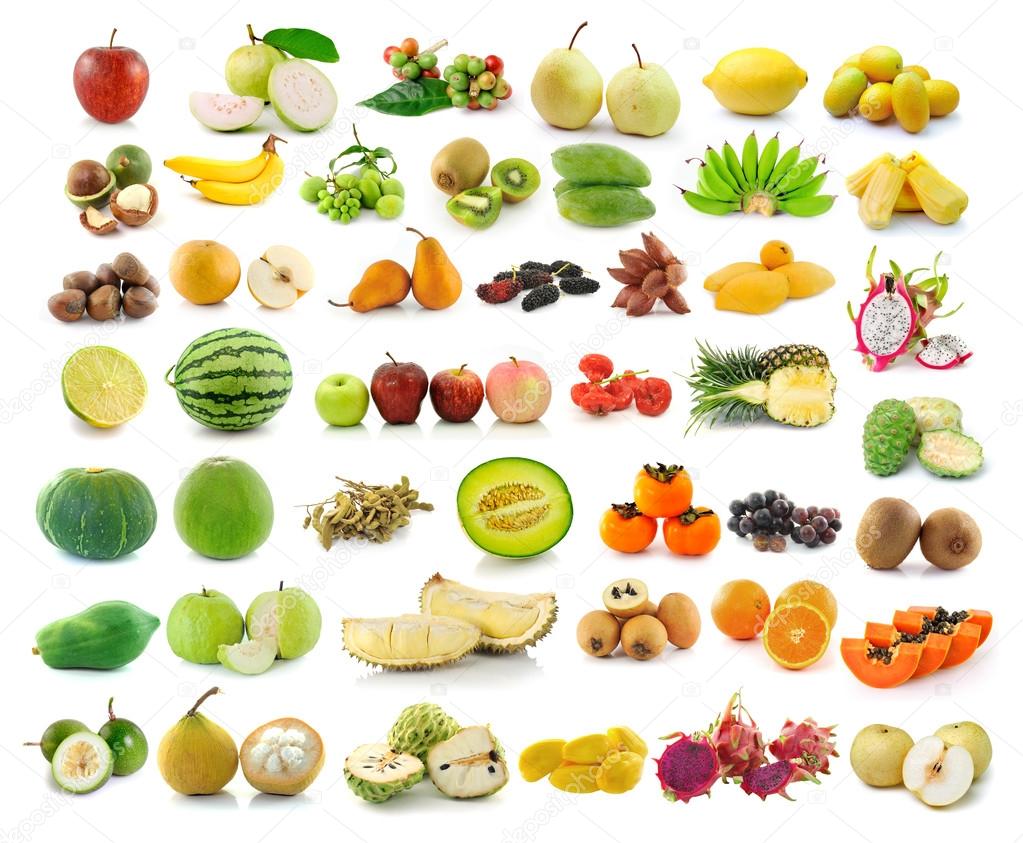 Collection of fruit Stock Photo by ©sommaill 36308449