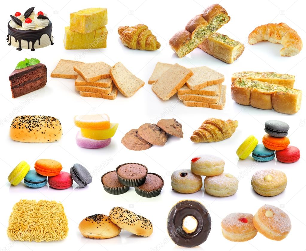 Meel producten set ⬇ Stockfoto, rechtenvrije foto door © sommaill #41358079