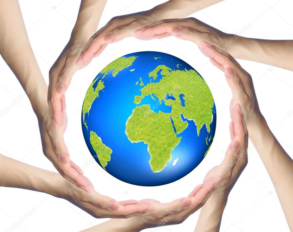 Unity Hands Earth