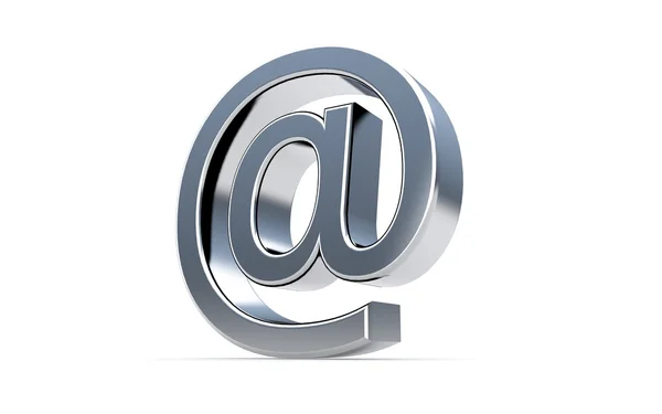 Shiny Curved e-AT Symbol — Stock Photo © PixBox #5611825