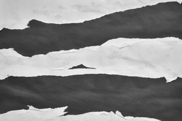 Black and White Torn Paper Collage Style, Ripped Paper Effect, Texture ...