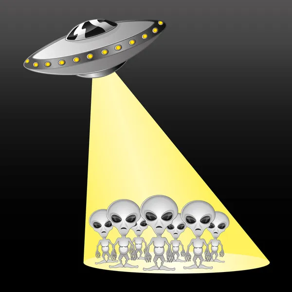 Alien visit icon Vector Art Stock Images | Depositphotos