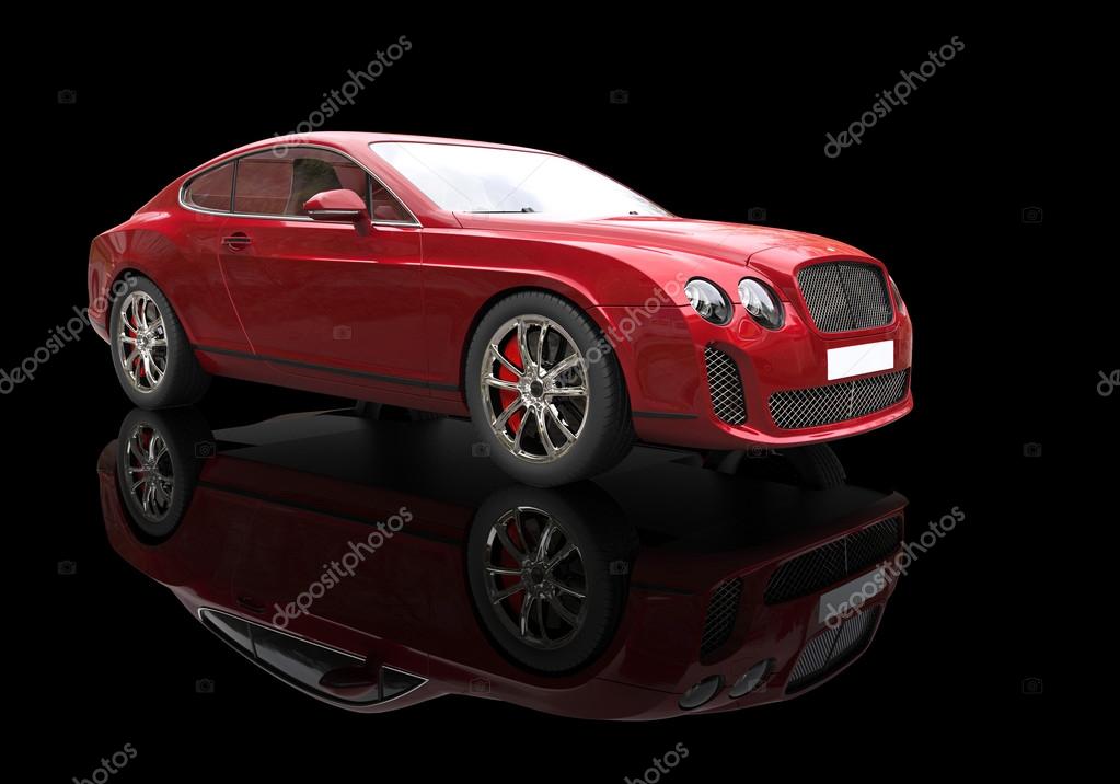 Red Luxury Car Side View – Stock Editorial Photo © Svitac #28592077