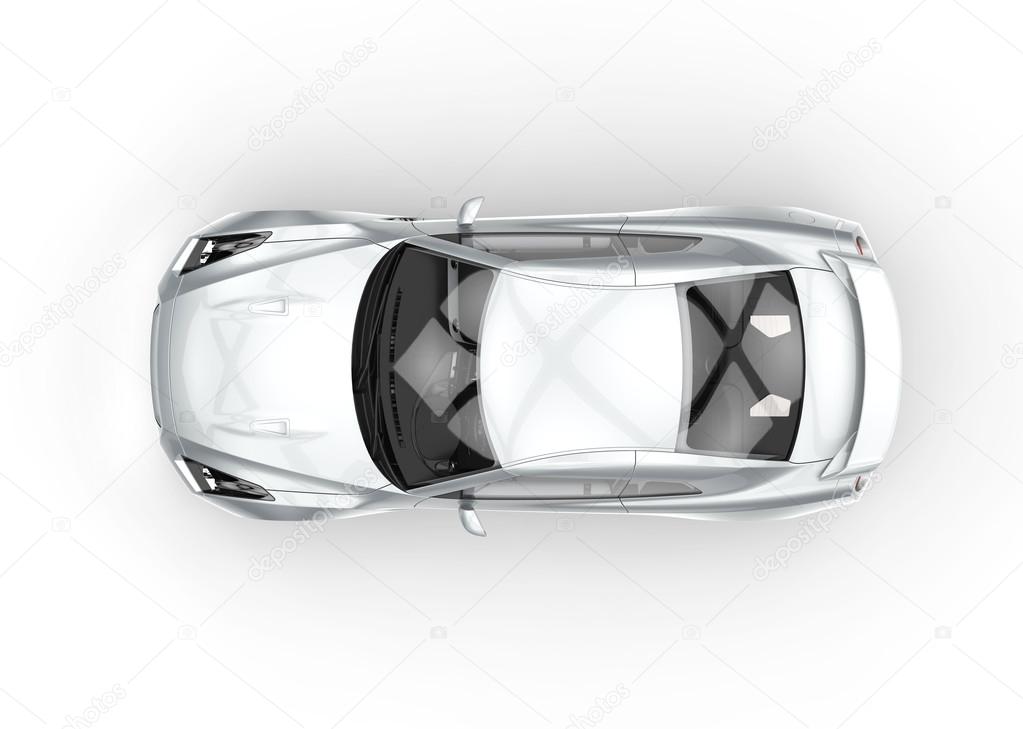 White car top view Stock Photo by ©Svitac 49904799