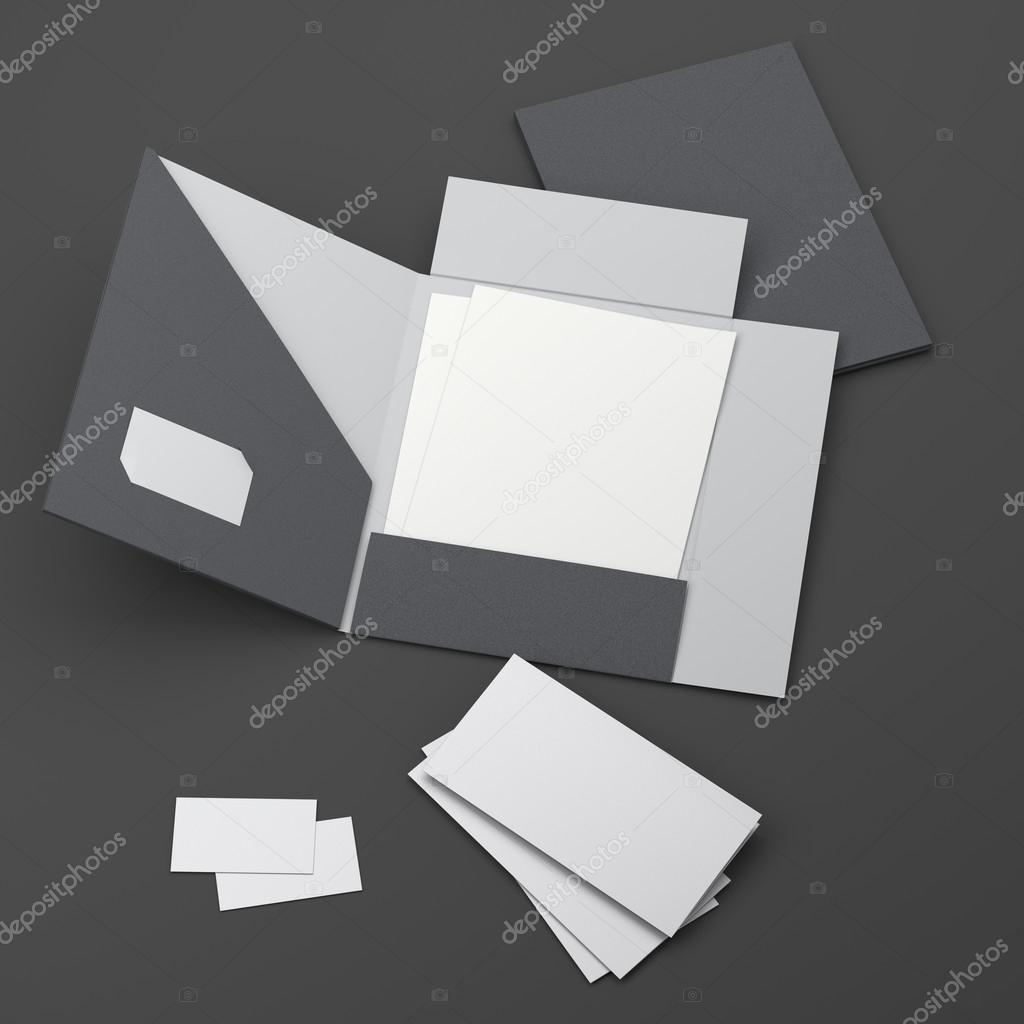 Blank folders Stock Photo by ©suchywilk 43489747