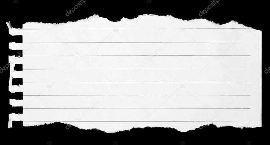 Torn Notepad Png