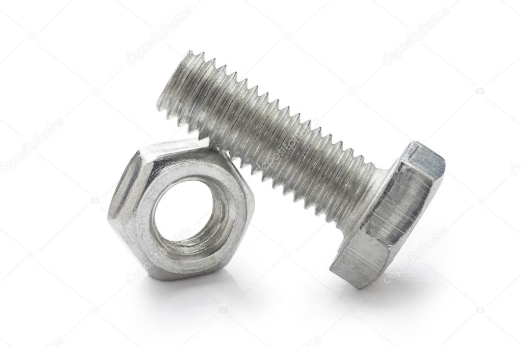 Nuts and bolts — Stock Photo © koosen #36058385