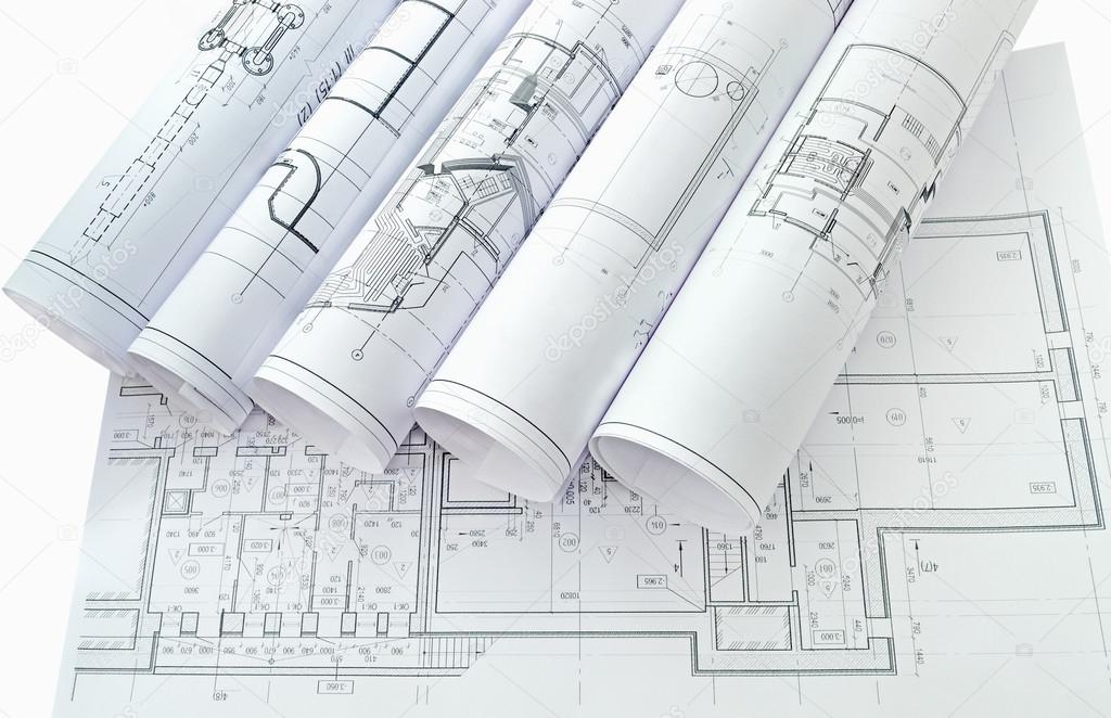 Project drawings — Stock Photo © GeorgiMironov #29837707