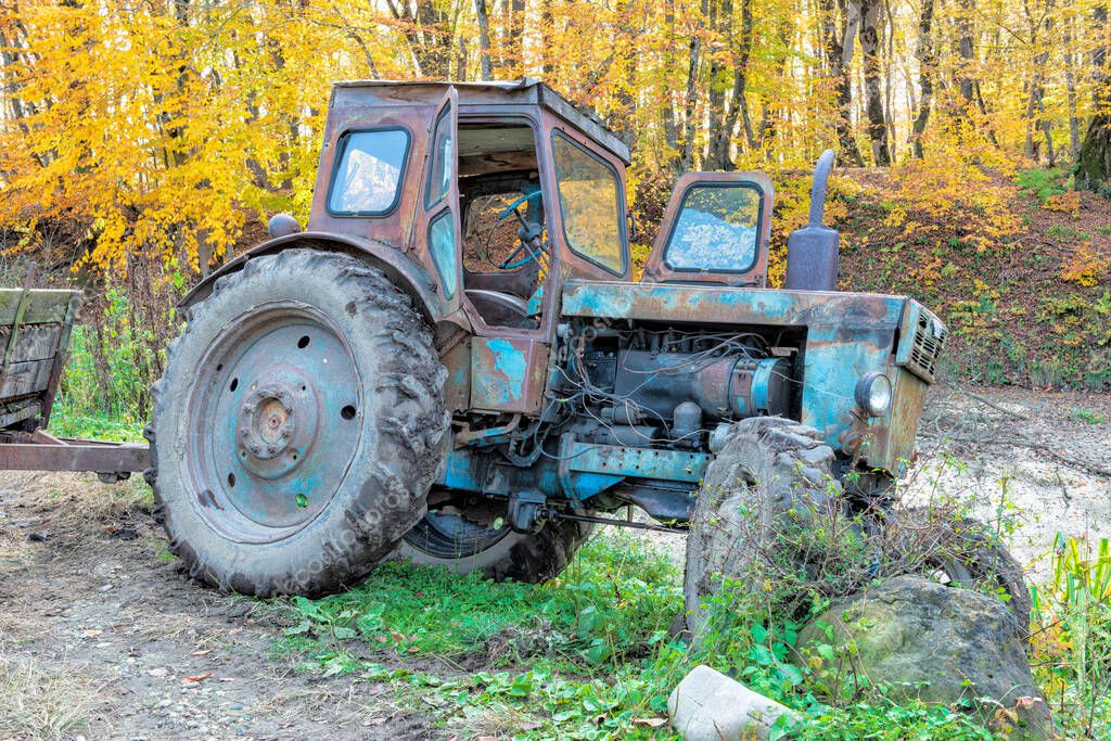 El tractor de ruedas T-40 fue producido en la URSS durante 26 años ...
