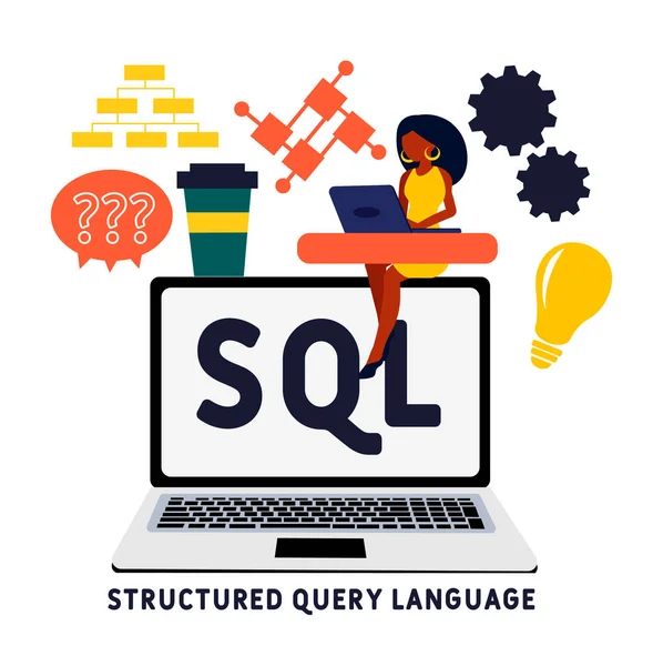 134 Structured query language Vector Images, Structured query language ...