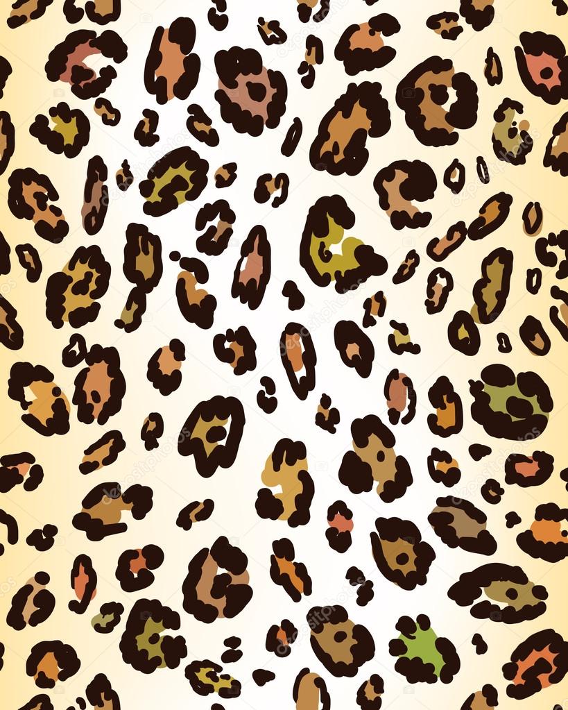 Leopard skin seamless pattern — Stock Vector © paprika_ #30678163