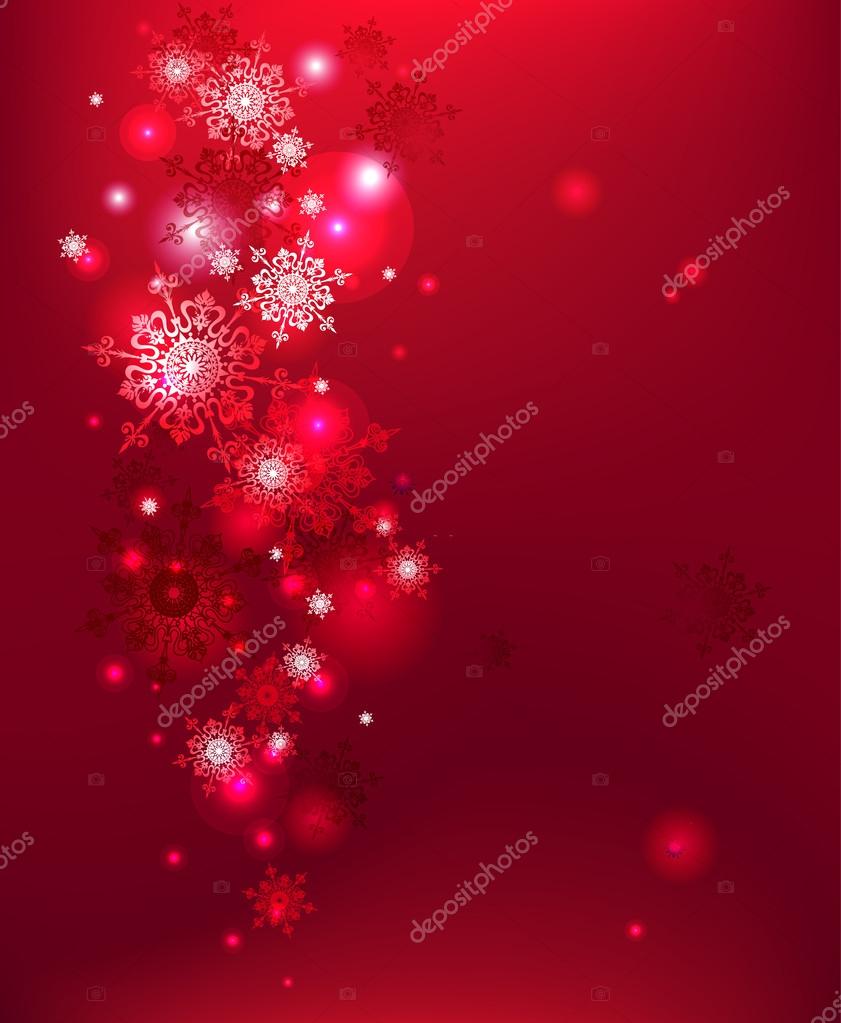 Red winter background Stock Vector by ©paprika_ 33082243
