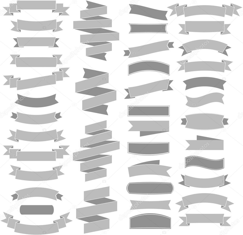 Vector ribbons Stock Vector Image by ©Laihiala #29226815