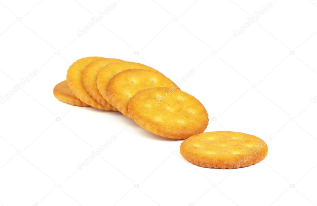 Crackers isolated on white background Stock Photo by ©ES0lex 29668261