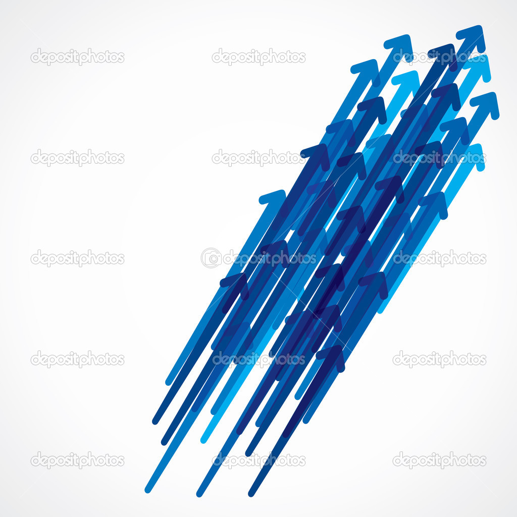 Vetor de fundo seta azul Vetor de stock de ©vectotaart 29912005