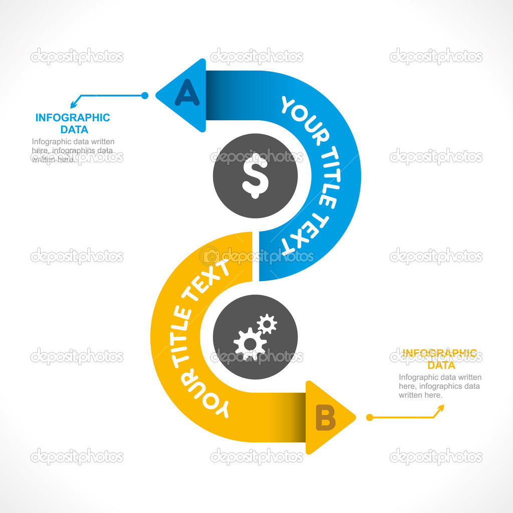 Move of arrow info-graphics design Stock Vector by ©vectotaart 45013613