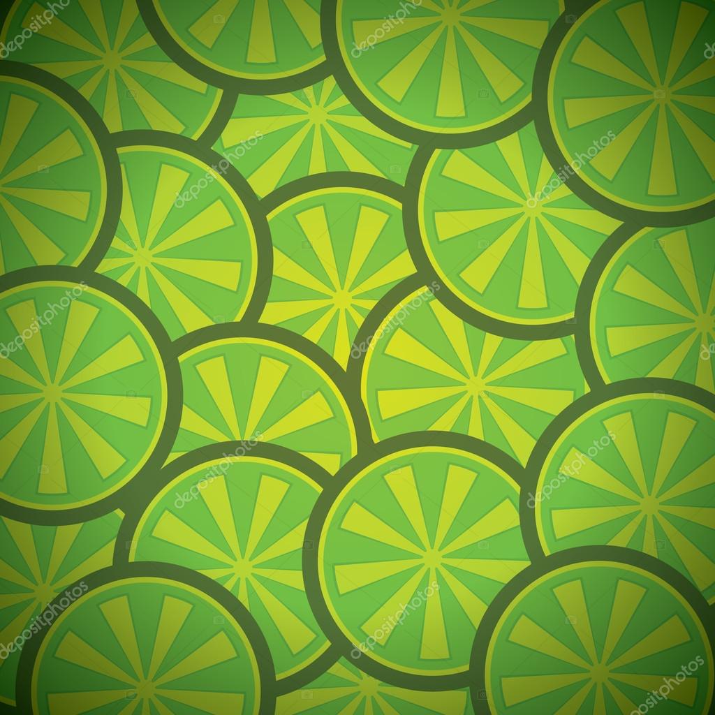Green lemon pattern background Stock Vector Image by ©vectotaart #50033815