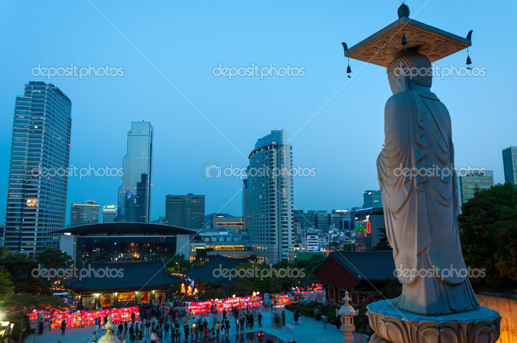 Bongeunsa Temple Stock Photo by ©vincentstthomas 46346933