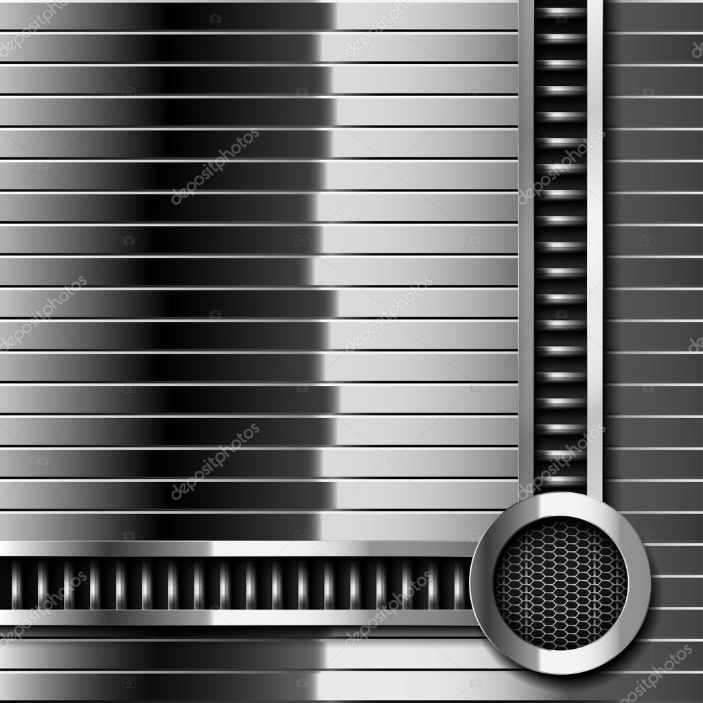 Vector metal background Stock Vector by ©GwinmausX7 29202557