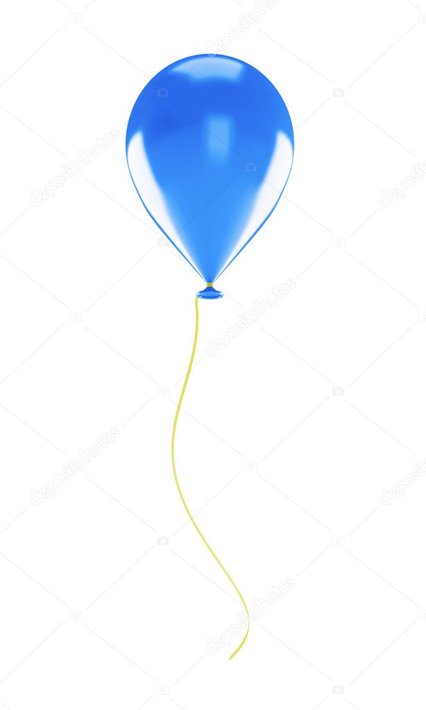 Blue balloon — Stock Photo © rexi #36726575