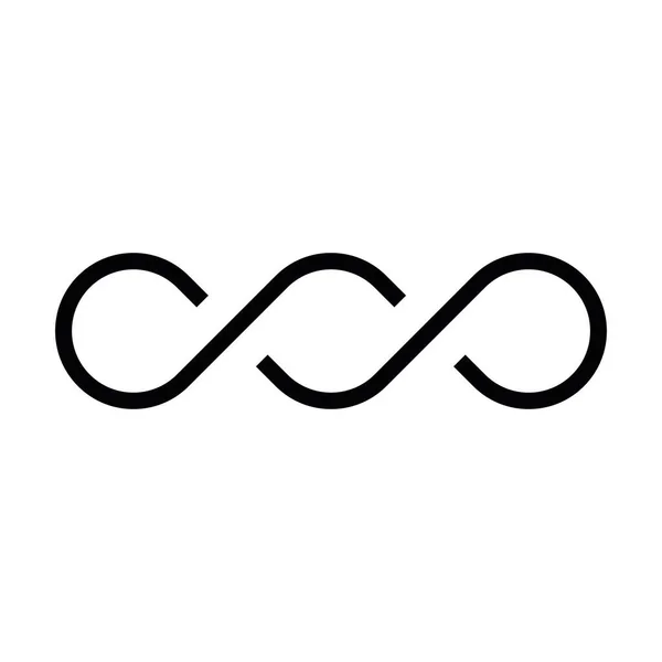 Double Infinity Symbol Vector