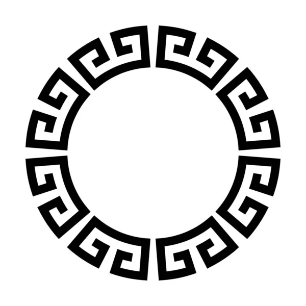 Greek Circle Vector