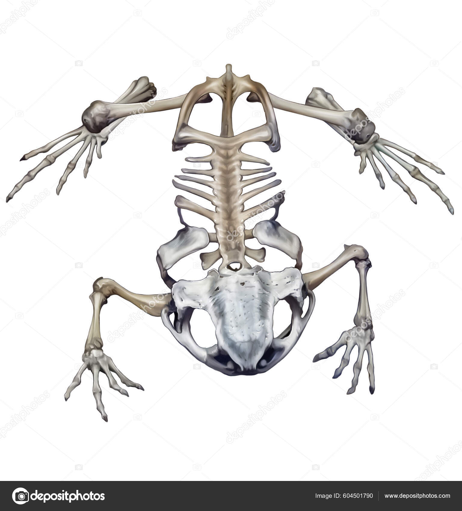 Toad Skeleton