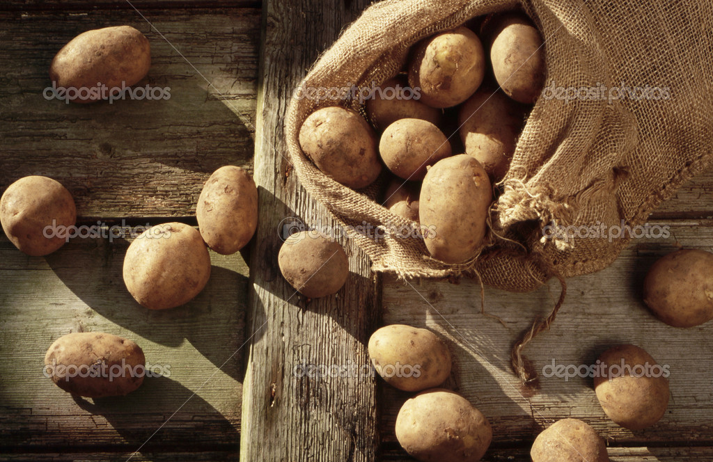 Sack of Potatoes Stock Photo by ©Joan88799 31837451