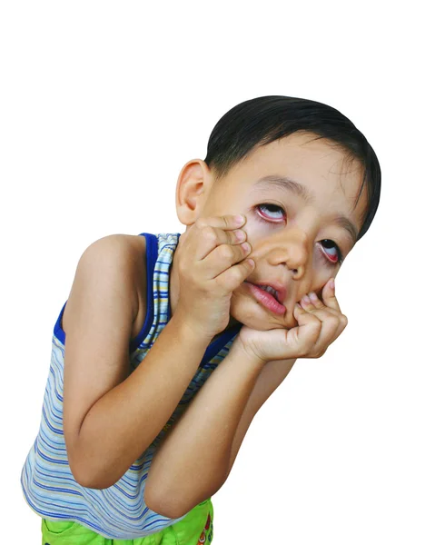 Little boy scary face Stock Photos, Royalty Free Little boy scary face ...