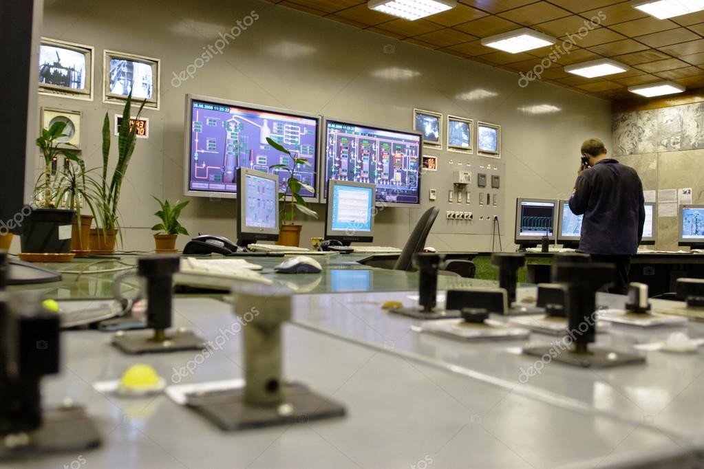 Worker on factory in control room – Stock Editorial Photo © photollurg2 ...