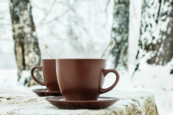 Two cups of tea — Stock Photo © photollurg2 #41446557