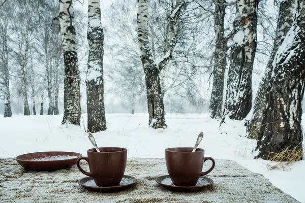 Two cups of tea — Stock Photo © photollurg2 #41446557