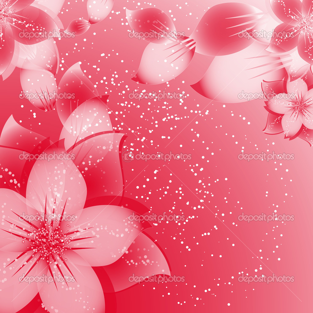 Flower background Stock Vector Image by ©LukiyanovIlya #39077293