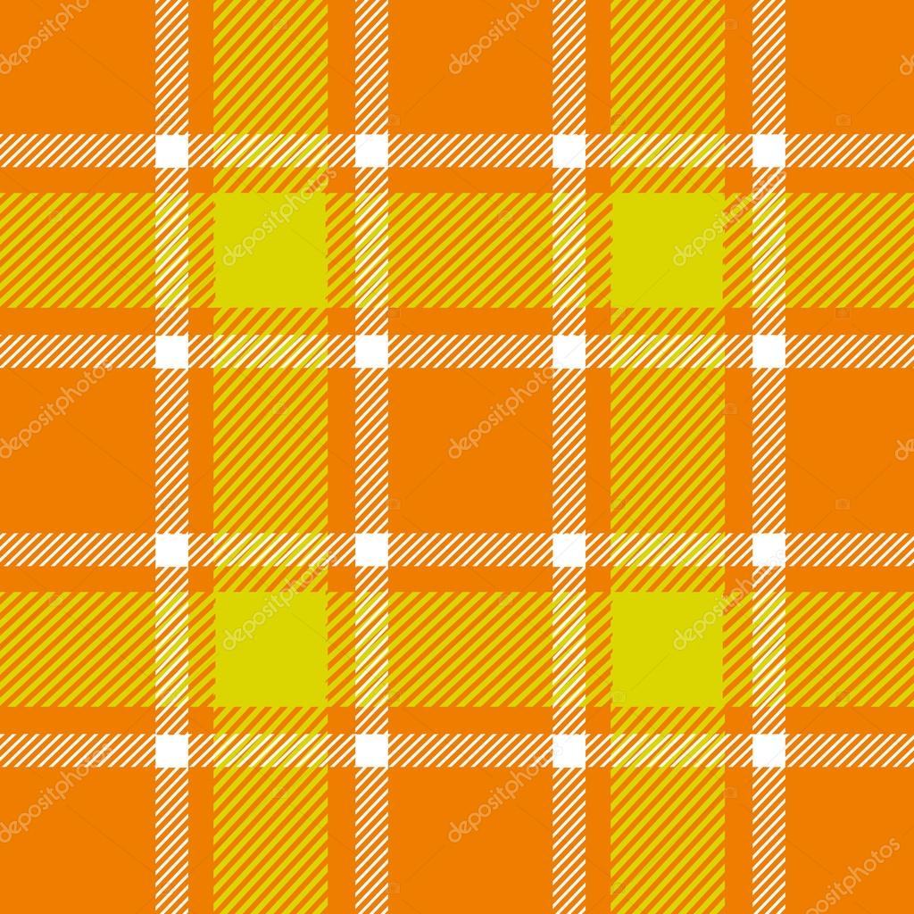 Patrón de cuadros naranja — Vector de stock © tackgalich #29089213