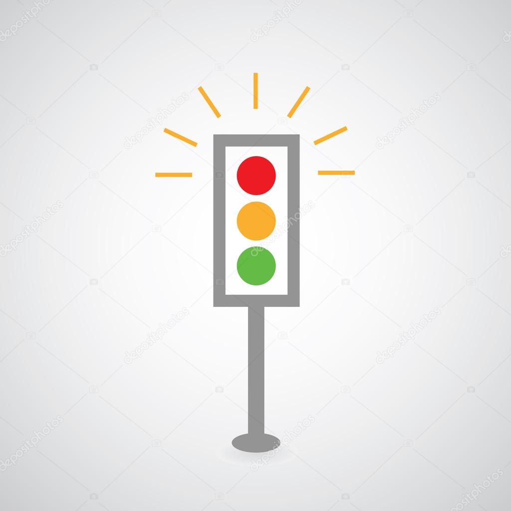 Traffic lights symbol Stock Vector Image by ©tackgalich #37479955
