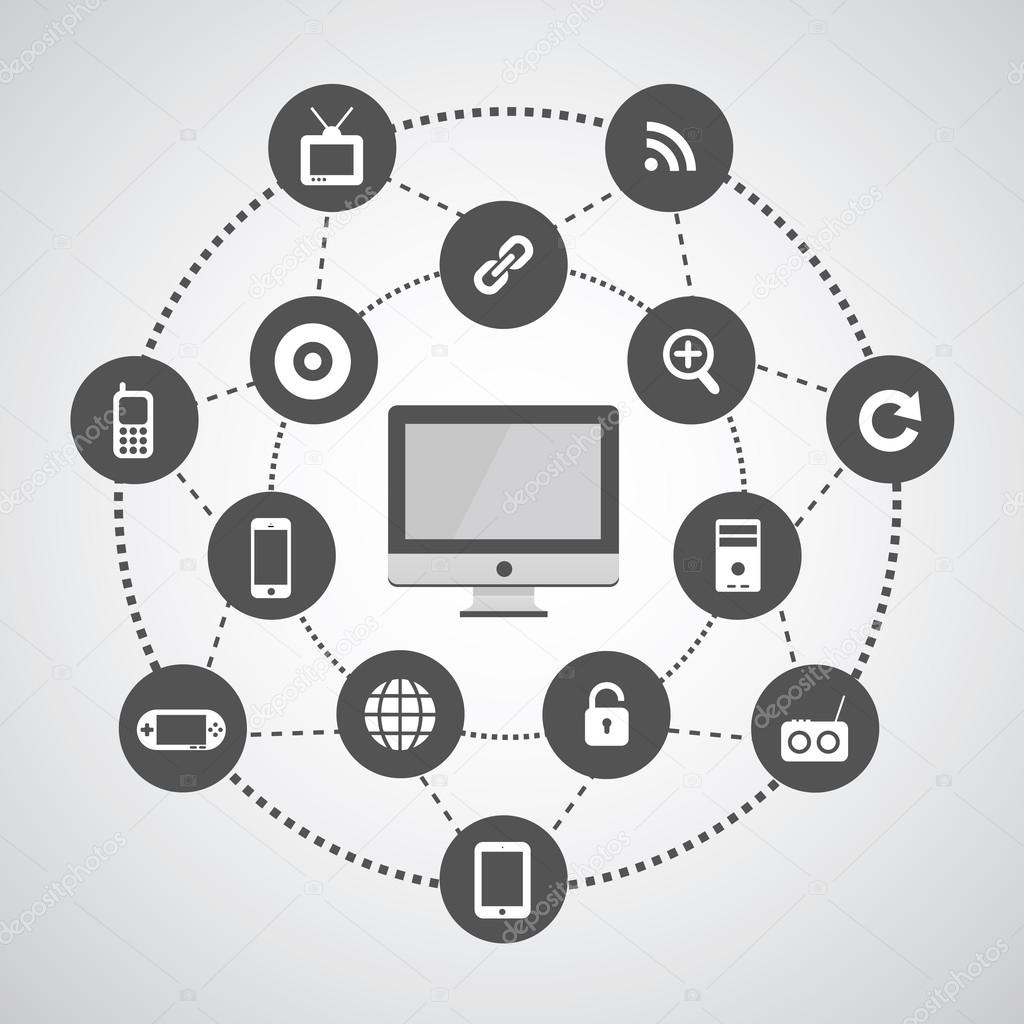 Technology symbol Stock Vector Image by ©tackgalich #38819295