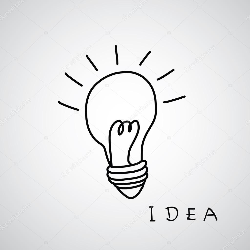 Idea light Stock Vector by ©tackgalich 38819821