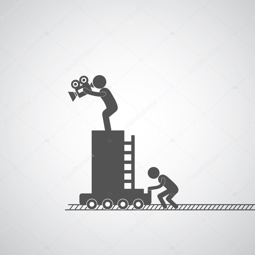 Movie production symbol Stock Vector Image by ©tackgalich #43381727