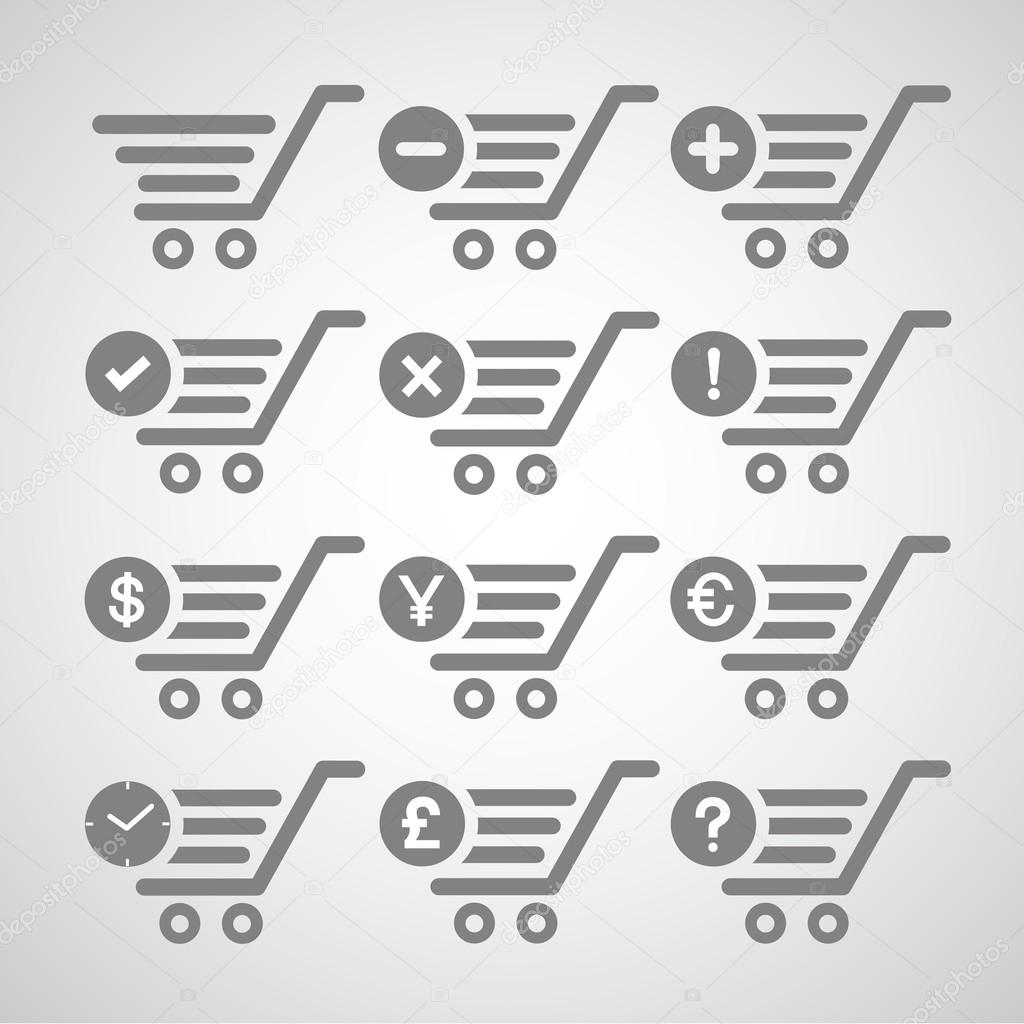 Cart symbol Stock Vector Image by ©tackgalich #43383475