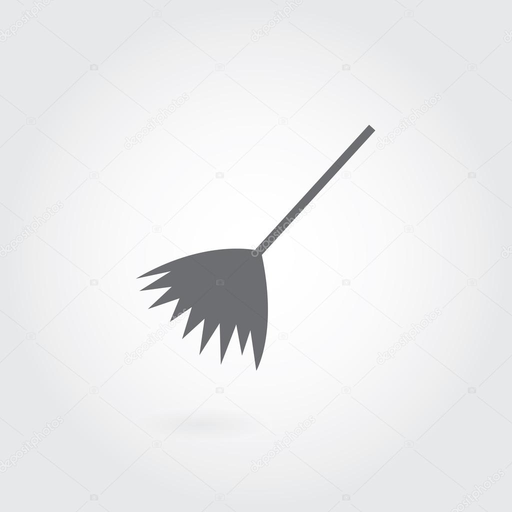 Broom symbol Stock Vector Image by ©tackgalich #45931517