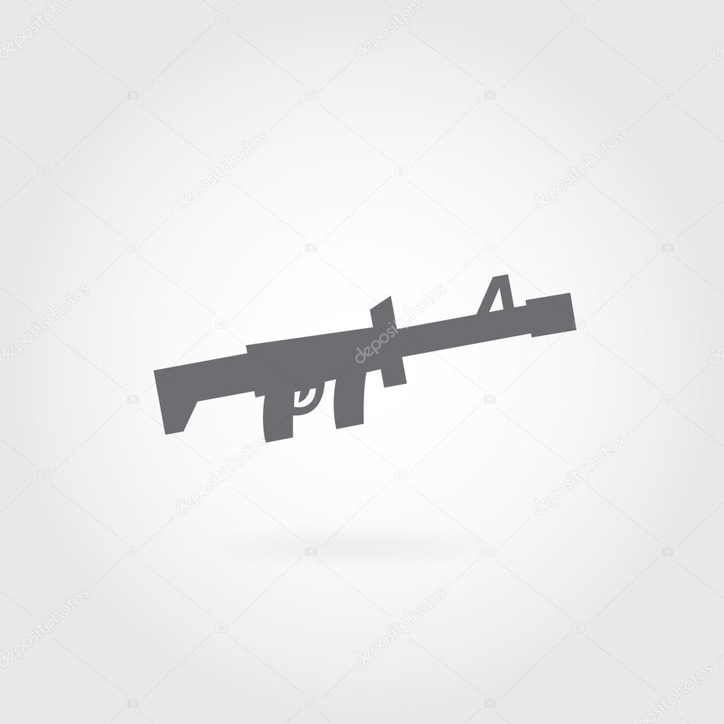 Rifle symbol Stock Vector Image by ©tackgalich #45931565