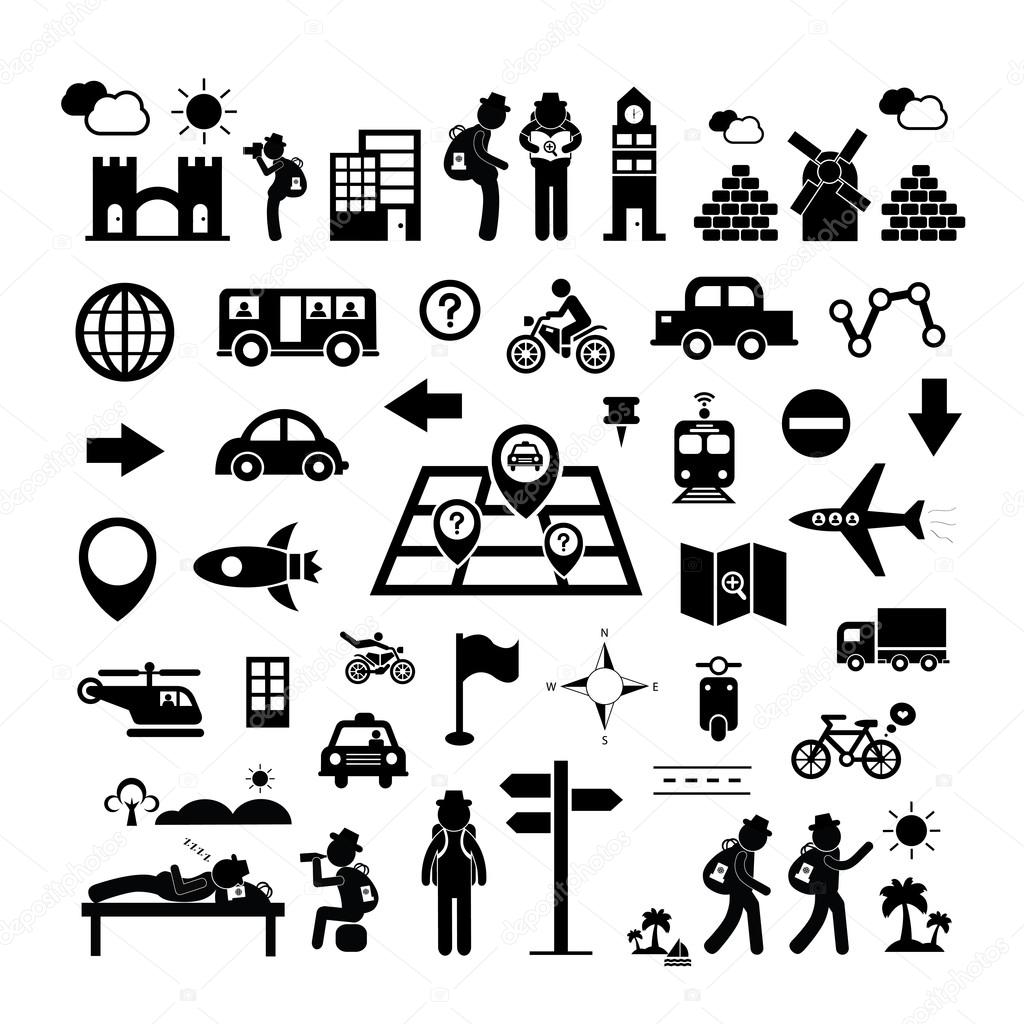 Traveler explorer icon Stock Vector Image by ©tackgalich #47880065