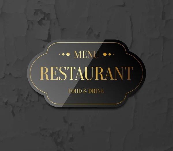 Black glossy label with grunge texture background for websites or ...