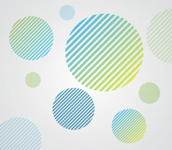 Striped circles background Stock Vector by ©mauro-fabbro 48107369
