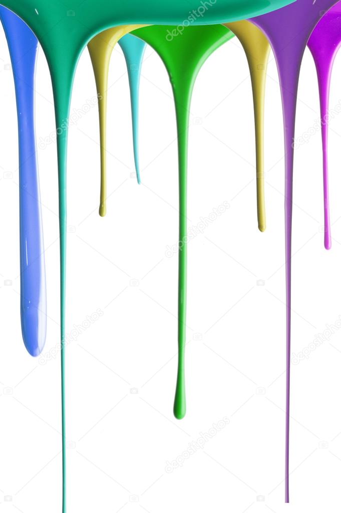 Pouring multiple color paints Stock Photo by ©somchaij 36461125