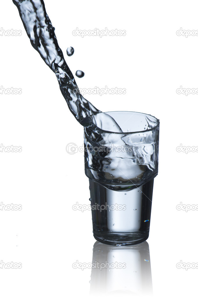 Water Splash from Glass Stock Photo by ©somchaij 41625525