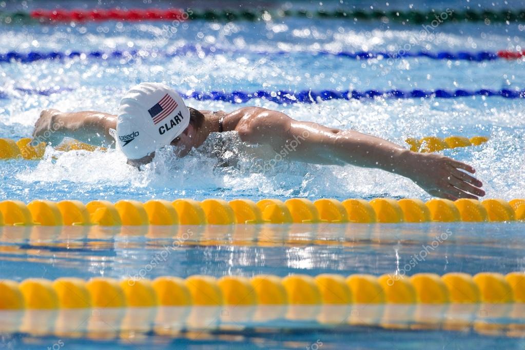 SWM: World Aquatics Championship - Mens 200m butterfly qualifier. Scott ...