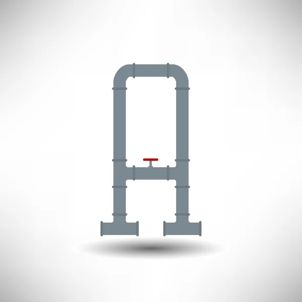 Plumbing pipe letter Vector Art Stock Images | Depositphotos