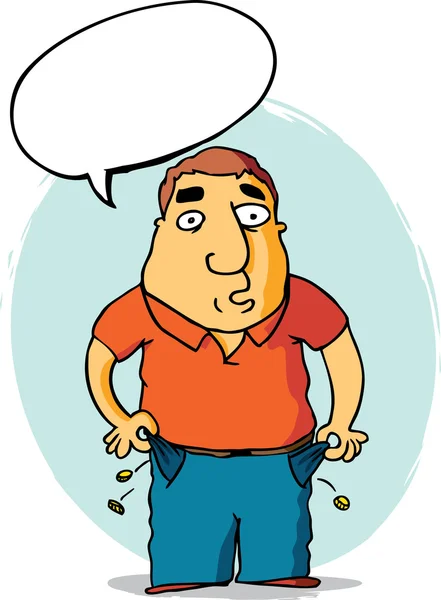 Cartoon empty pockets Vector Art Stock Images | Depositphotos